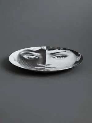 FORNASETTI Plate - Grey