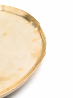 PARTS OF FOUR Brass Raised-trim Plate