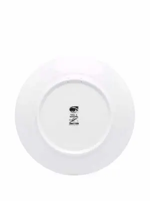 FORNASETTI Face Print Plate - Black