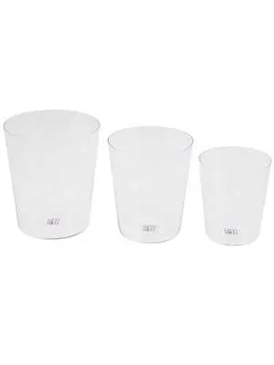 DOVETUSAI Set Of Glasses - White
