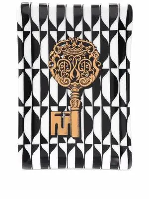 FORNASETTI Chiavi Valet Tray - Black