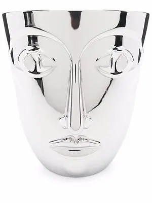SIEGER BY FÜRSTENBERG Face Champagne Cooler - Silver