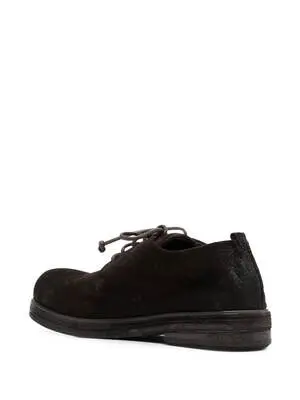 Marsèll Zucca Zeppa Suede Derby Shoes - Brown