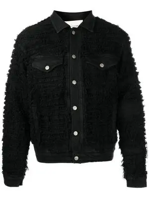 1017 Alyx 9sm Frayed Denim Jacket