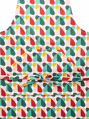 La DoubleJ All-over Graphic Print Apron