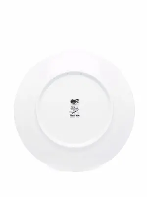 FORNASETTI Graphic Porcelain Plate