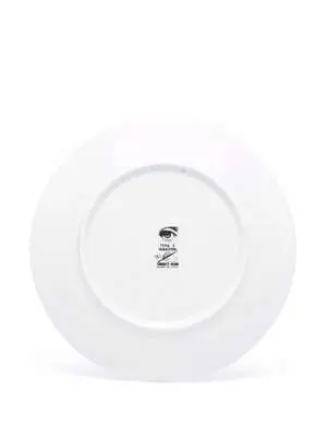 FORNASETTI Graphic Porcelain Plate