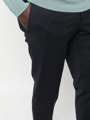 PT TORINO Pressed-crease Tailored Trousers - Blue