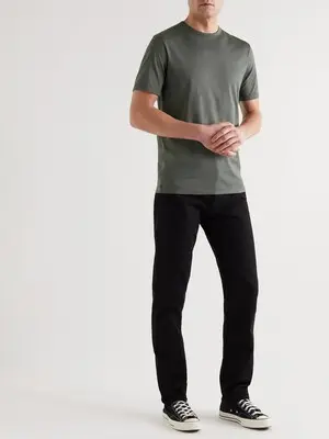 Sunspel Slim-fit Cotton-jersey T-shirt S
