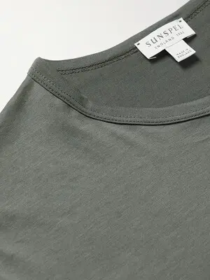 Sunspel Slim-fit Cotton-jersey T-shirt S
