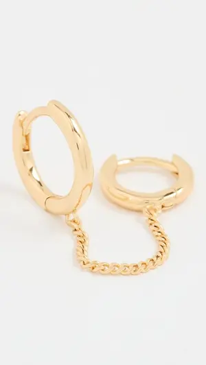 Gorjana Lou Double Huggie Earrings