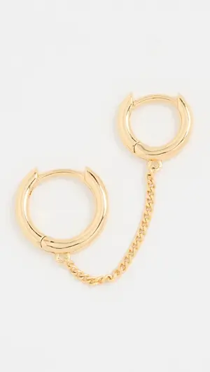 Gorjana Lou Double Huggie Earrings