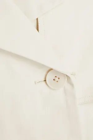 Ba&sh Brone Doublebreasted Cottongabardine Jacket
