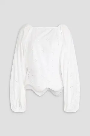 Ganni Cuffed Blouses