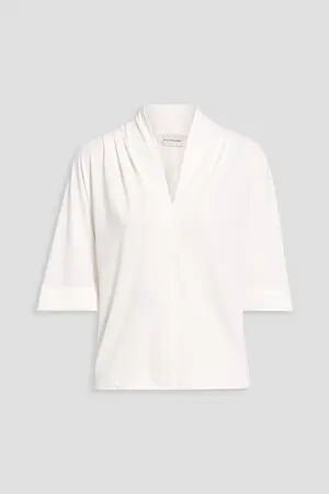 BY MALENE BIRGER Crepe Top - White