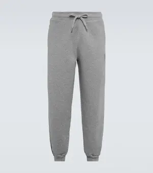 AMI Paris Ami De Coeur Cotton Sweatpants Grey
