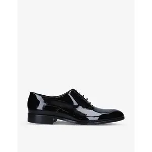 LOAKE Patent Leather Oxford Shoes