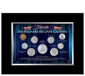 AMERICAN COIN TREASURES Favorite Rare American Oins - One-color