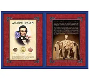 AMERICAN COIN TREASURES Abraham Lincoln Gettysburg Address - One-color