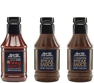 KANSAS CITY STEAK Co. 3 Pack Of Steak Sauces - One-color
