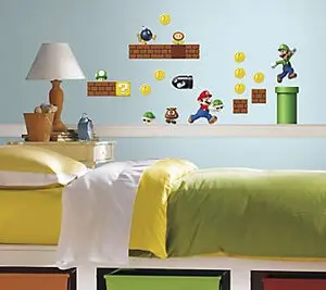 ROOMMATES Nintendo Super Mario Peel & Stick Wal L Decals