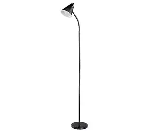 GLOBE ELECTRIC Single-light Flexible Gooseneck Led Floor Lamp - One-color