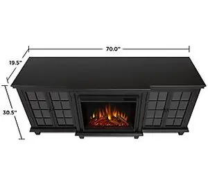 REAL FLAME Marlowe Entertainment Indoor Electri C Fireplace