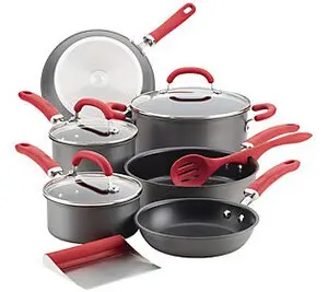 RACHAEL RAY Create Delicious Hard-anodized 11-p C Cookware Set - One-color