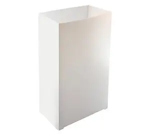 LUMABASE 100 White Durable Plastic Luminaria La Nterns - One-color