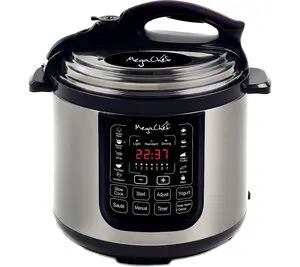 MEGACHEF 8-quart Digital Pressure Cooker W/ 13 Reset Features - One-color