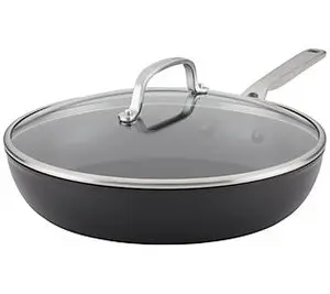 KITCHENAID Nonstick Fry Pan With Lid, 12.25 - One-color