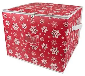 DESIGN IMPORTS Ornament Storage Bin Large - One-color