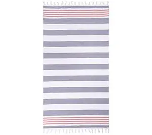 SUPERIOR Costal Oversized Stripe Fouta Beach To El - One-color
