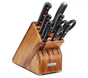 WUSTHOF Gourmet 10-piece Knife Block Set - One-color