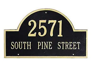 WHITEHALL Personalized Arch Marker Estate Wall - One-color