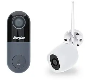 ENERGIZER Wired Smart Doorbell And Indoor/ Outdoor Camera - One-color