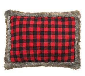 C&F HOME Buffalo Check Pillow By - One-color