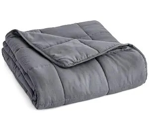 PUR & CALM Microfiber Weighted Blanket 12 Lb - One-color