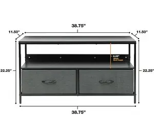 SORBUS Dresser Drawers Tv Stand