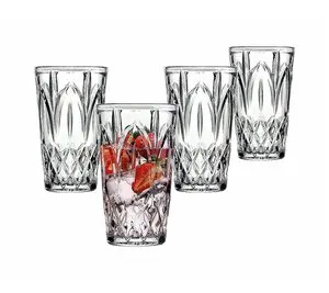 GODINGER Set Of 4 Martense Highball Glassware - One-color