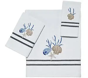 AVANTI LINENS Blue Lagoon 3 Pc Towel Set - One-color