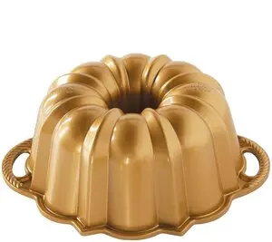 NORDICWARE Premier Gold Anniversary 6-cup Bund T Pan - One-color