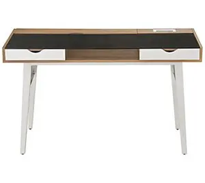 TECHNI MOBILI Compact Computer Desk With Multiple Storage