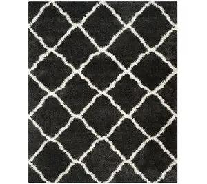 SAFAVIEH Belize Shag 8'6' X 12' Area Rug By - One-color