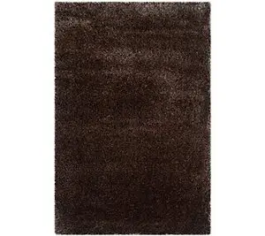SAFAVIEH Charlotte Shag 5'1' X 7'6' Area Rug By - One-color