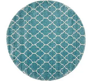 NOURISON HOME Amore 3'11' X 3'11' Moroccan Shag Roun D Rug - One-color