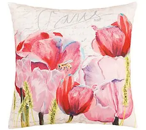 C&F HOME Tulips Pillow - One-color