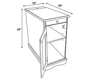 POWELL Moira Accent Table