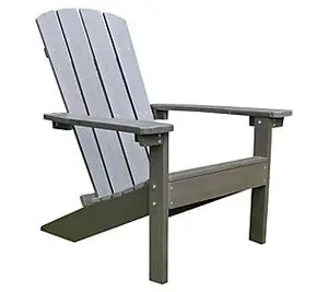 NORTHBEAM Lakeside Faux Wood Adirondack Chair Espresso - One-color
