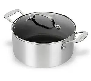 GRANITESTONE 5-quart Silver Nonstick Stock P Ot With Lid